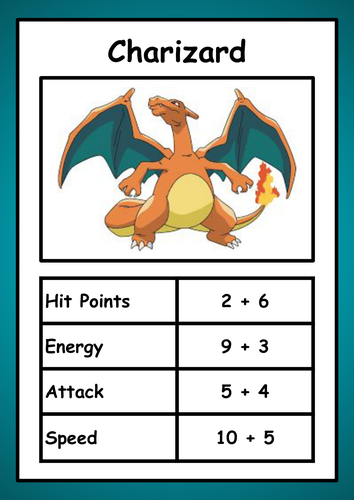 Pokemon Maths Game | Teaching Resources