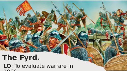 Warfare in 1066 | Teaching Resources