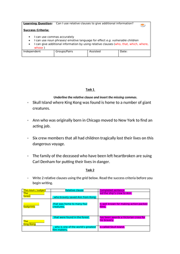 15 Lessons-King Kong Newspaper Writing -Includes Lesson Slides ...