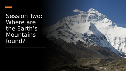 Geography Mountains Unit | Teaching Resources