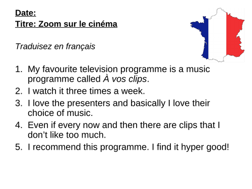 AQA / EDEXCEL Studio GCSE French (Higher) – Module 2 - Zoom sur le ...