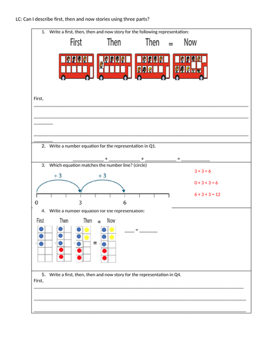 First, then and now stories | Teaching Resources