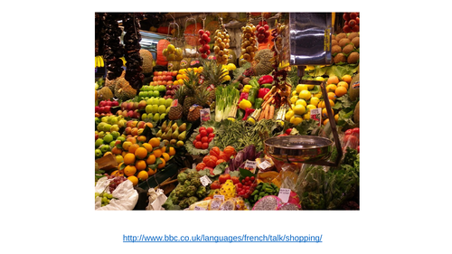 La nourriture / Food / Buying food / Quantities of food | Teaching ...