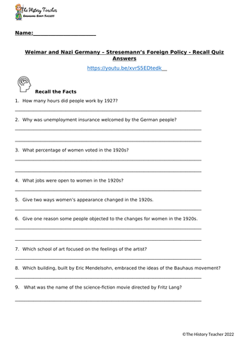 Cultural and Social Changes in the 1920s - Editable Worksheets ...
