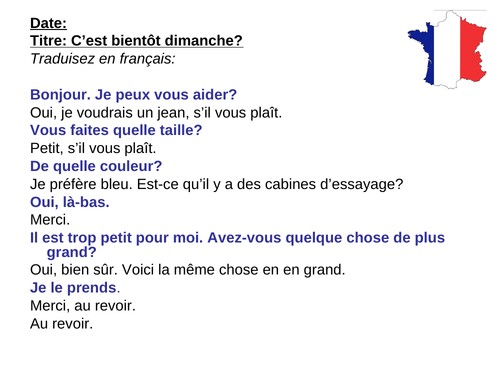 AQA / EDEXCEL Studio GCSE French (Higher) – Module 3 - C’est bientôt ...