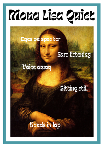 Mona Lisa Quiet | Teaching Resources