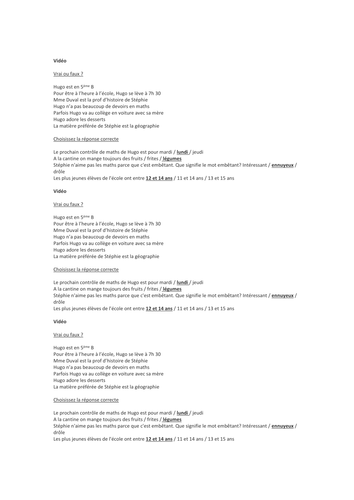 AQA / EDEXCEL Studio GCSE French (Higher) – Module 3 - C’est bientôt ...