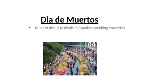 Dia de muertos and other festivals | Teaching Resources