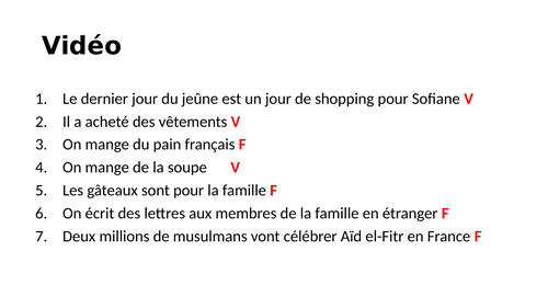 AQA/EDEXCEL Studio GCSE French (Higher) – Module 3 - Regarde ce que je ...