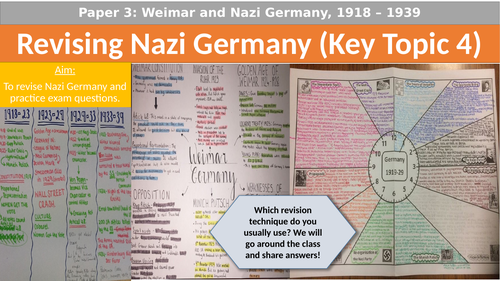 EDEXCEL GCSE WEIMAR AND NAZI GERMANY: Life in Nazi Germany, 1933–39 ...
