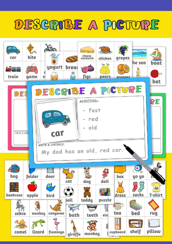 Describe a Picture | Teaching Resources
