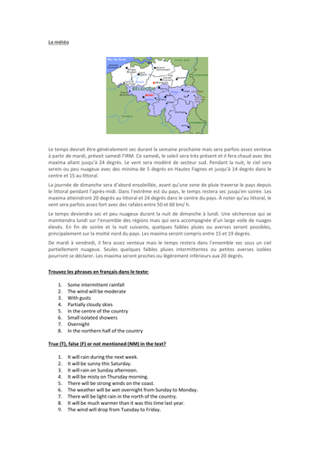 AQA/EDEXCEL Studio GCSE French (Higher) – Module 4 – Point de départ 1 ...