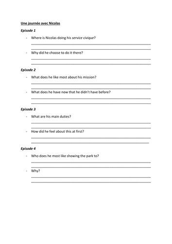 AQA/EDEXCEL Studio GCSE French (Higher) – Module 4 – En pleine action ...