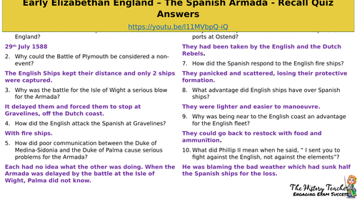 EEE The Spanish Armada - Editable Worksheets | Teaching Resources