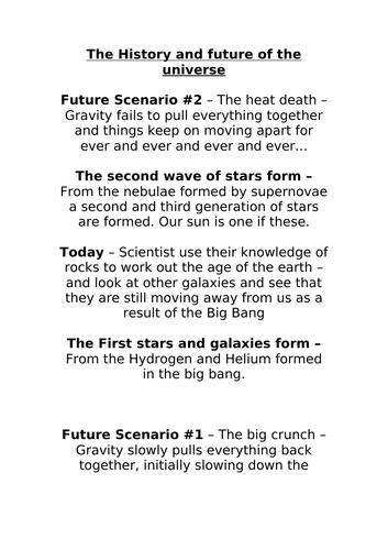 KS3 - The Universe | Teaching Resources
