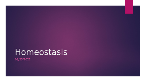 Homeostasis Introduction | Teaching Resources Homeostasis Introduction | Teaching Resources