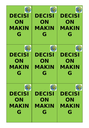 Sustainability Board Game | Teaching Resources