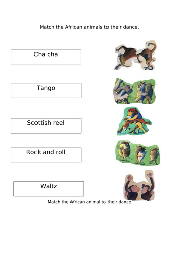 Giraffes Cant Dance- Year 1 Whole class Guided read with differentiated ...