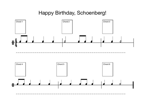 Serial Music-Year 9 (3 Lessons on Serialism) | Teaching Resources