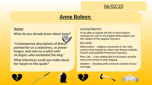 Anne Boleyn | Teaching Resources