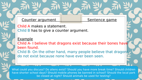 Talk for Writing Discussion Year 4 text should children learn cookery ...