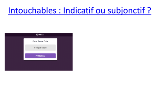 Intouchables & boost your grammar skills | Teaching Resources Intouchables & boost your grammar skills | Teaching Resources