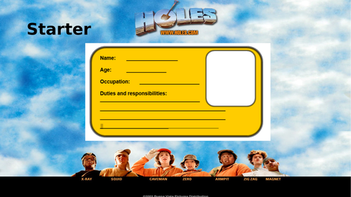 Holes - Entire Unit | Teaching Resources