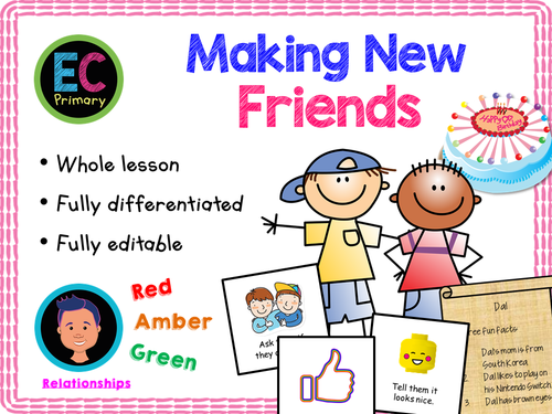 Making Friends - KS1 | Teaching Resources
