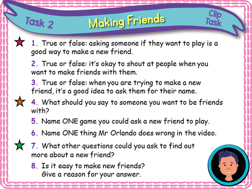 Making Friends - KS1 | Teaching Resources