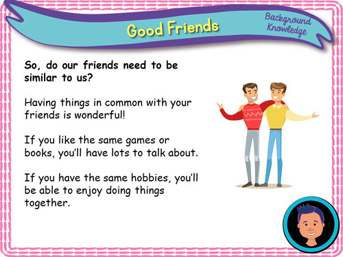 Being a Good Friend - KS1 | Teaching Resources