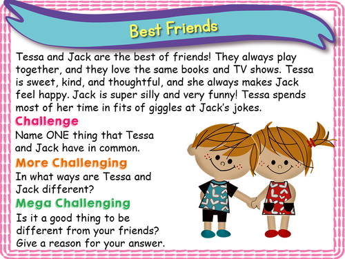 Being a Good Friend - KS1 | Teaching Resources