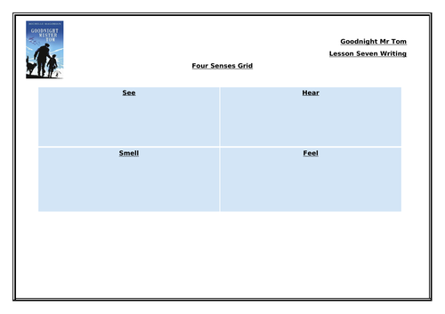 Goodnight Mr Tom Writing Unit | Teaching Resources