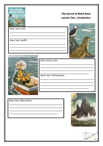 The Secret of Black Rock Writing Unit | Teaching Resources