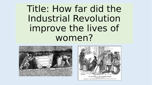 KS3 Industrial Revolution Unit of Work 8 Lessons | Teaching Resources