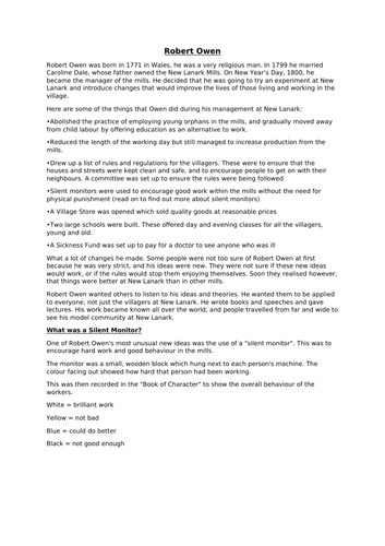 KS3 Industrial Revolution Unit of Work 8 Lessons | Teaching Resources