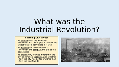 KS3 Industrial Revolution Unit of Work 8 Lessons | Teaching Resources