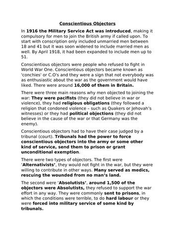 World War I Unit of Work KS3 6 lessons | Teaching Resources