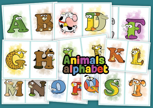 Animals ALPHABET | Teaching Resources