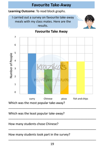 Handling Data - Functional Skills Maths - Entry Level 1 | Teaching ...