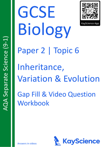B6 Inheritance, Variation & Evolution // GCSE Biology // KayScience ...