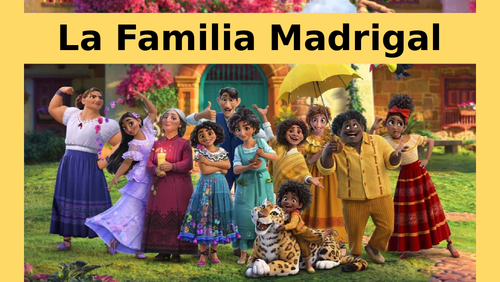 La familia Madrigal - Disney's Encanto - Year 7 | Teaching Resources