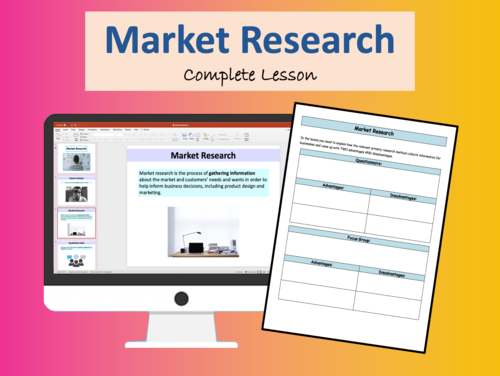 Market Research - GCSE (9-1) Business | Teaching Resources