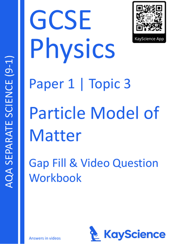 P3 Particle Model of Matter // GCSE Physics // KayScience Booklet ... P3 Particle Model of Matter // GCSE Physics // KayScience Booklet ...