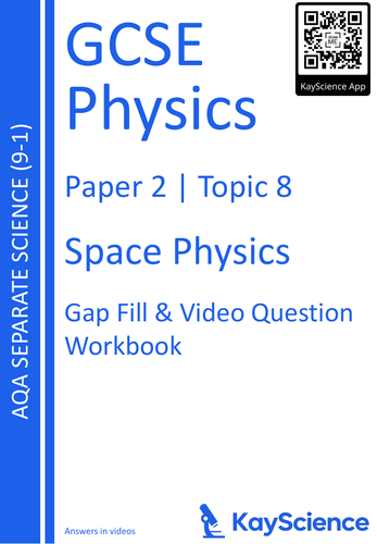 P8 Space // GCSE Physics // KayScience Booklet // AQA Separate | Teaching Resources