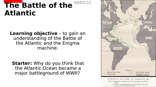 The Battle of the Atlantic | Teaching Resources