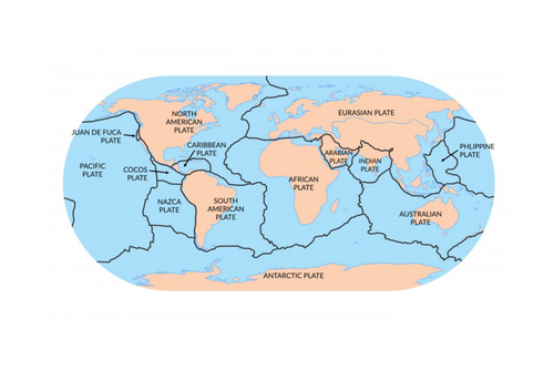 KS2 Tectonic Plates Geography lesson | Teaching Resources