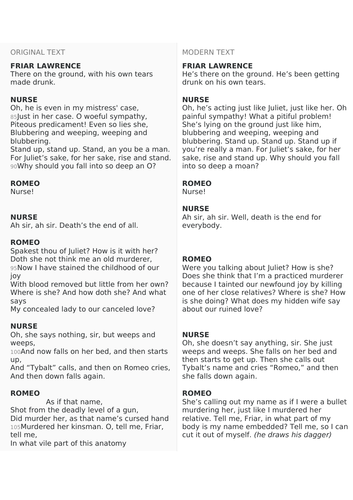 Romeo and Juliet Act 3 scene 3 worksheet bundle | Teaching Resources