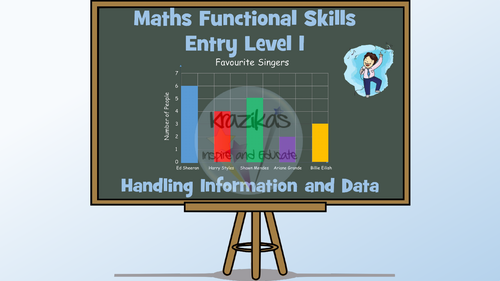 Handling Data - Functional Skills Maths - Entry Level 1 - PowerPoint ...