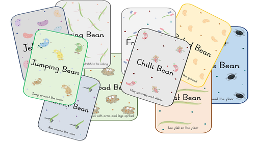 Bean Game, physical activity. | Teaching Resources