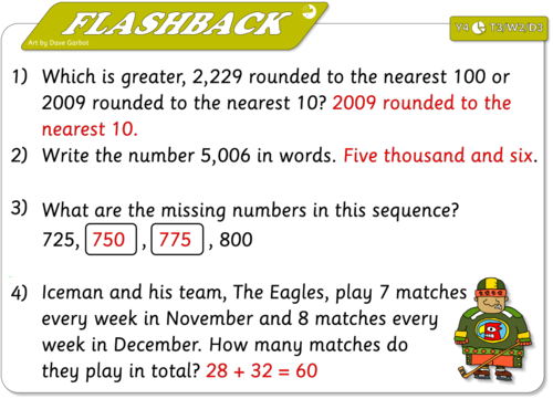 Y4 Maths Flashbacks | Teaching Resources